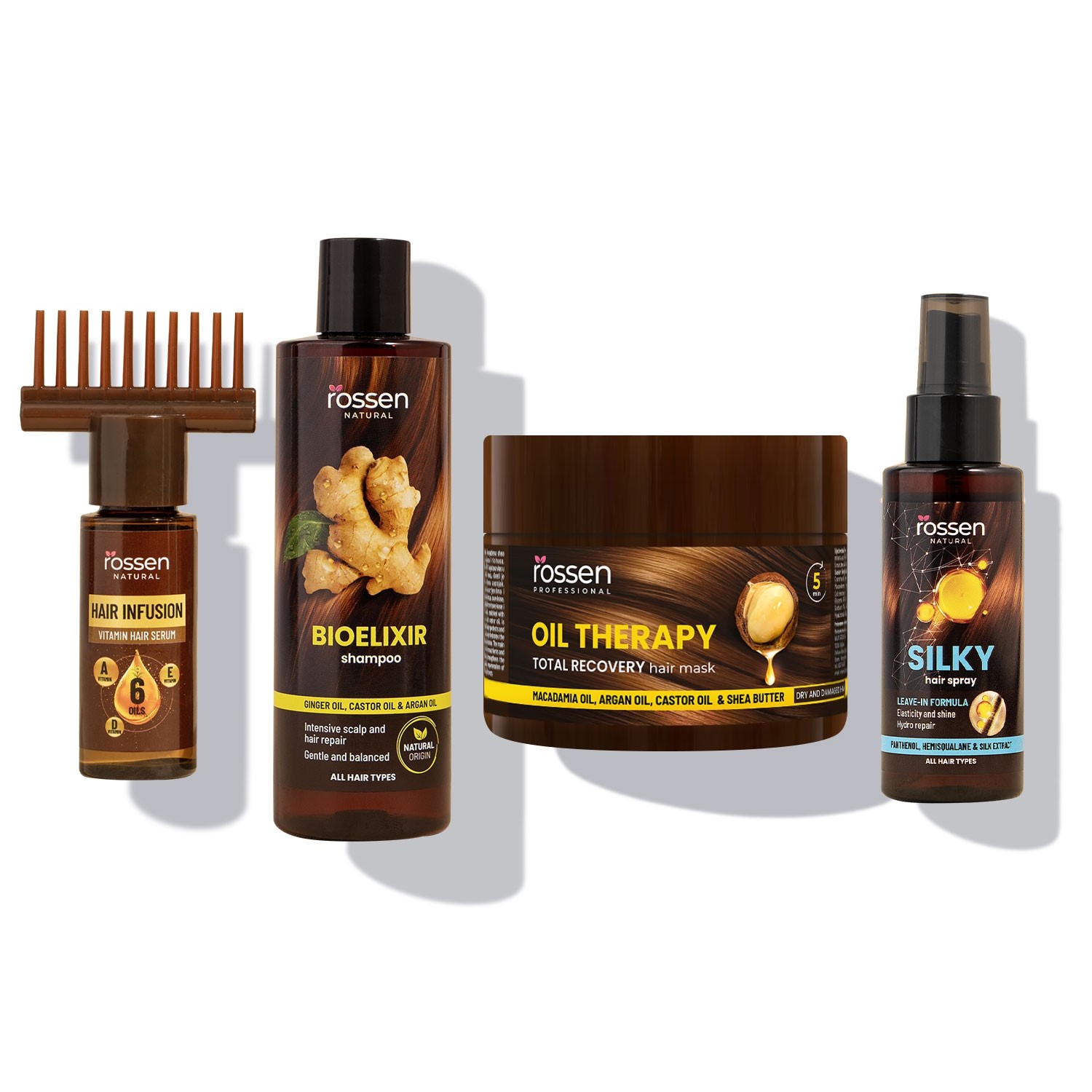 Set sa hair infusion serumom | Rossen Natural